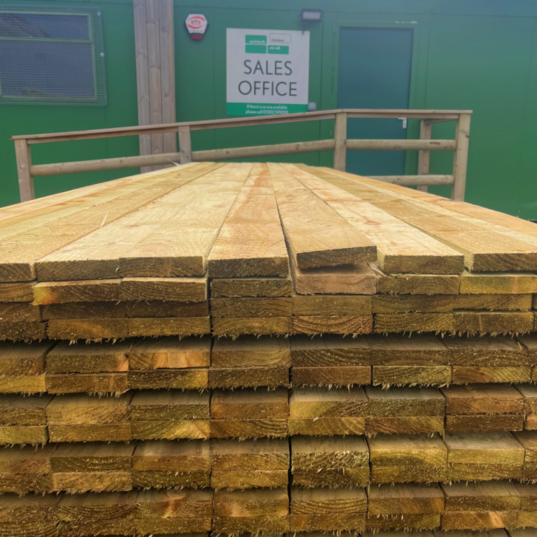 4x1 Rough Sawn Treated - Wintech Timber