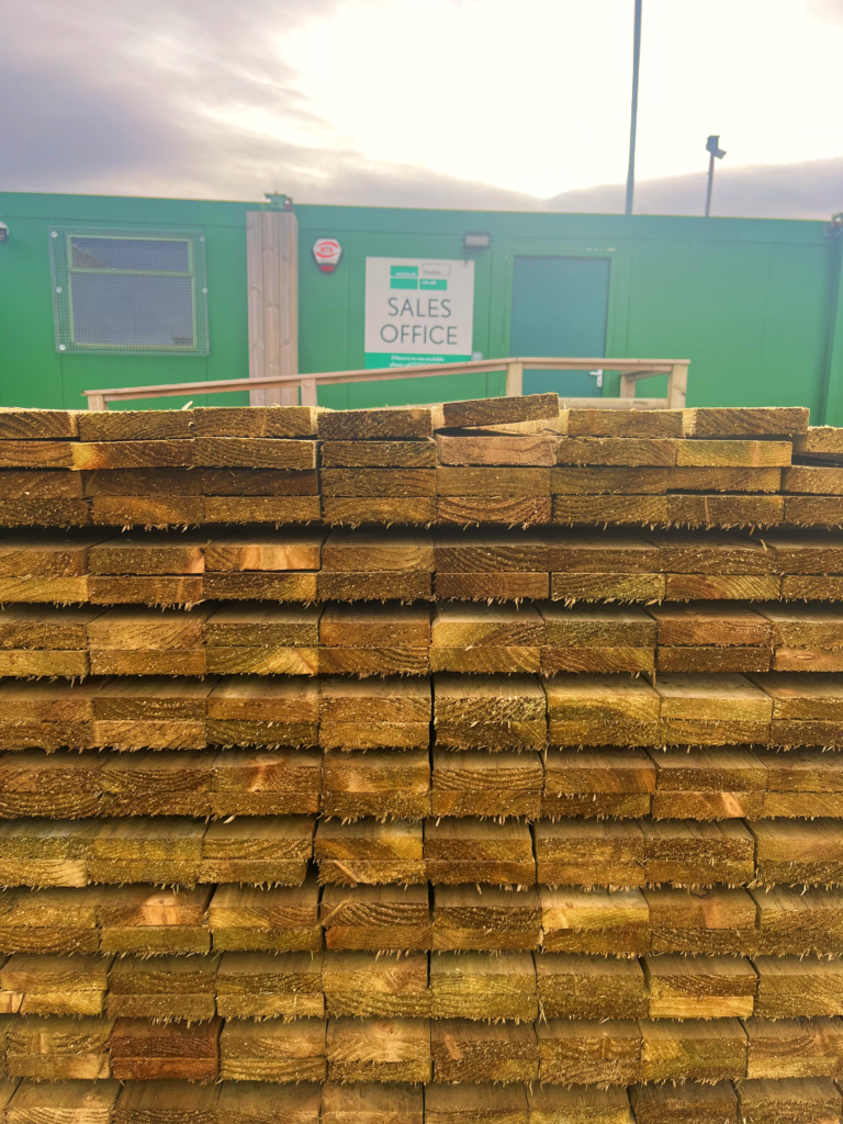 4x1 Rough Sawn Treated - Wintech Timber